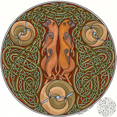 Sidney_Eileen: A Method of Drawing Celtic Knotwork - Weaves (1 of 4)